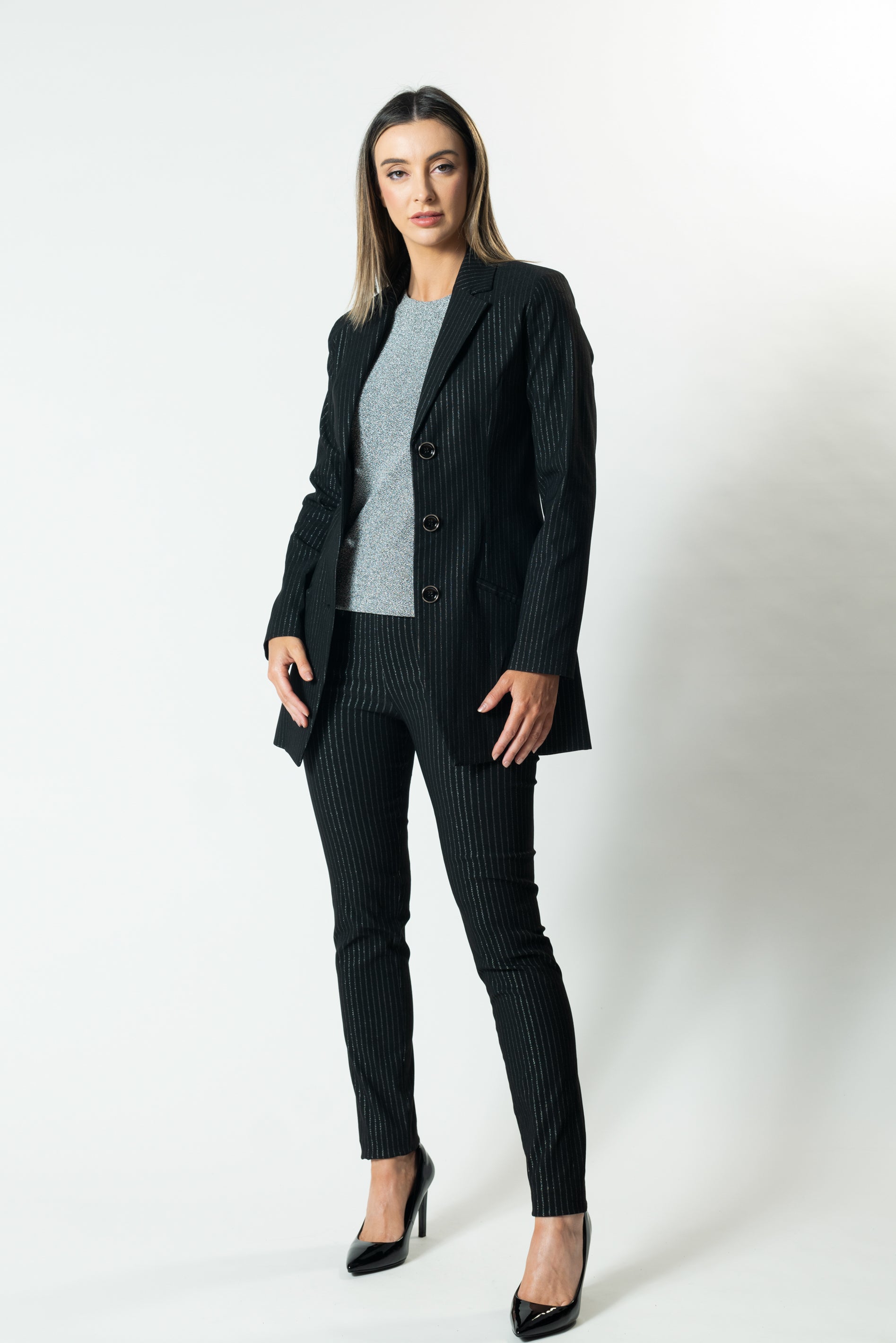 Lisa Barron | SHELBY Straight Leg Stretch Pant | Made in Melbourne